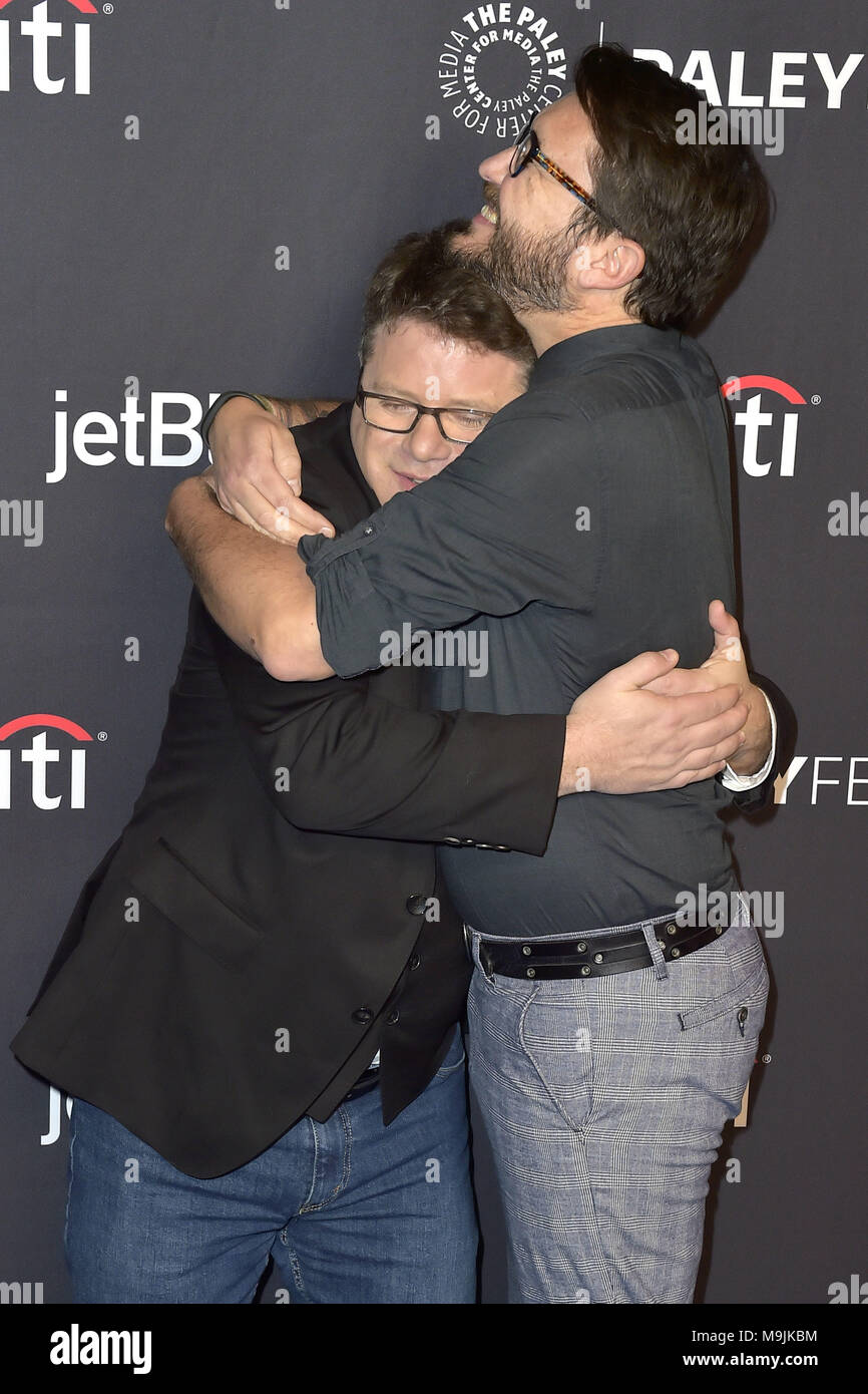 Los Angeles, USA. 25th Mar, 2018. Sean Astin und Wil Wheaton at the ...