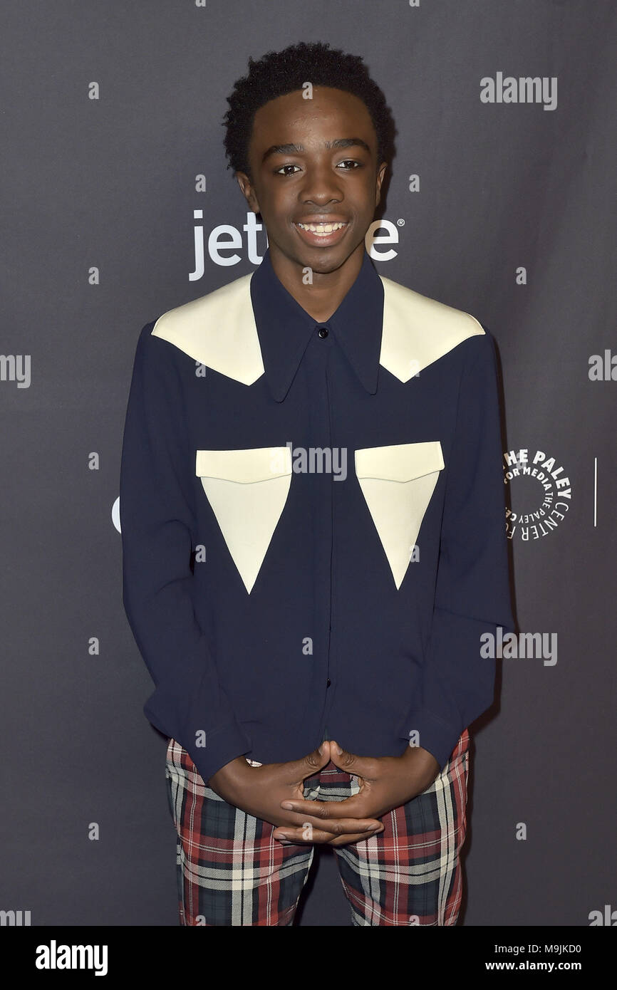 Los Angeles, USA. 25th Mar, 2018. Caleb McLaughlin at the Screening of ...