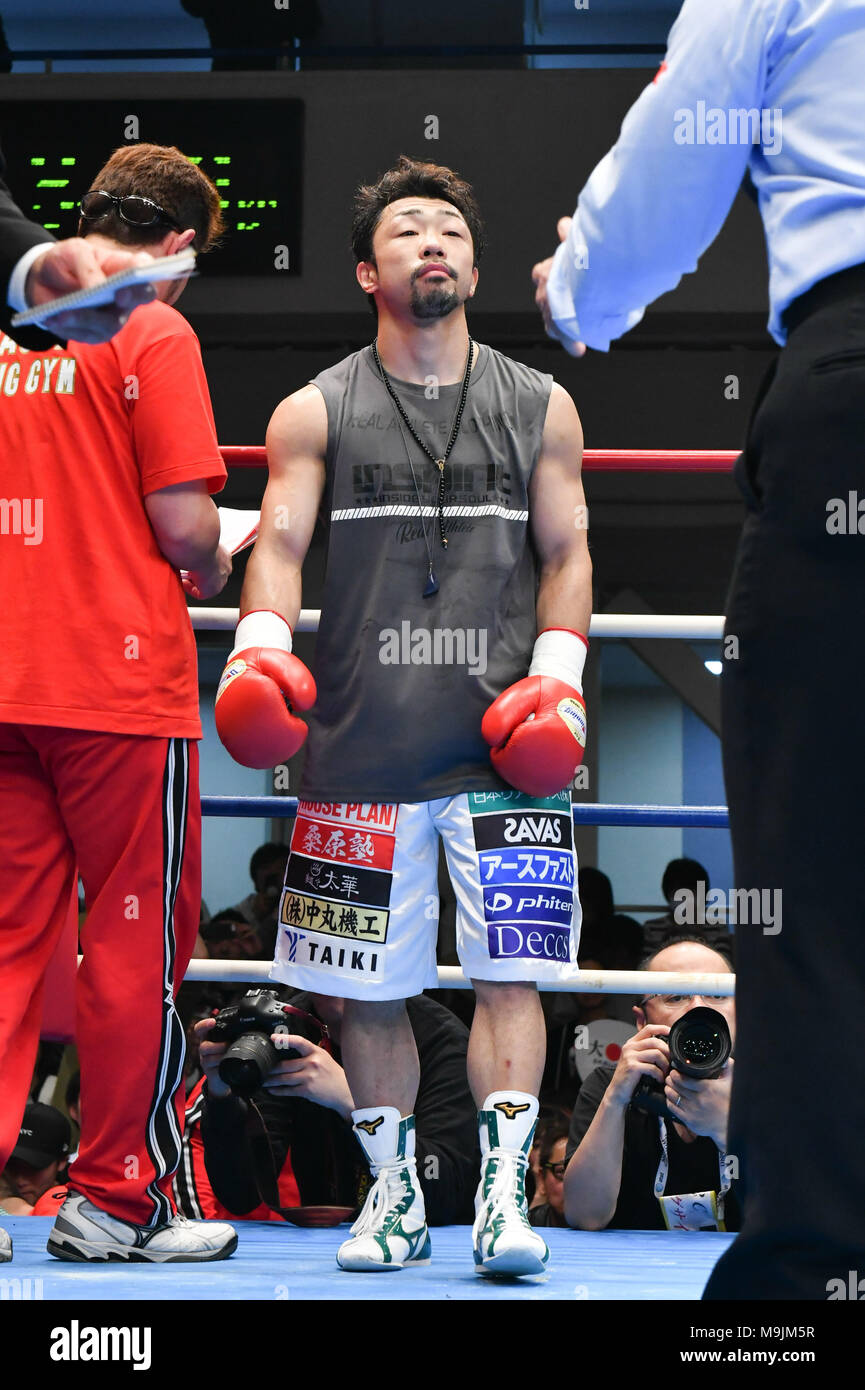 Tokyo, Japan. 26th Mar, 2018. Akira Yaegashi (JPN) Boxing : Akira ...