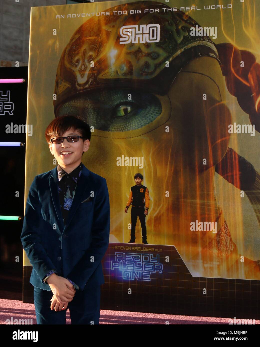 Los Angeles, CA, USA. 26th Mar, 2018. Philip Zhao at arrivals for READY ...