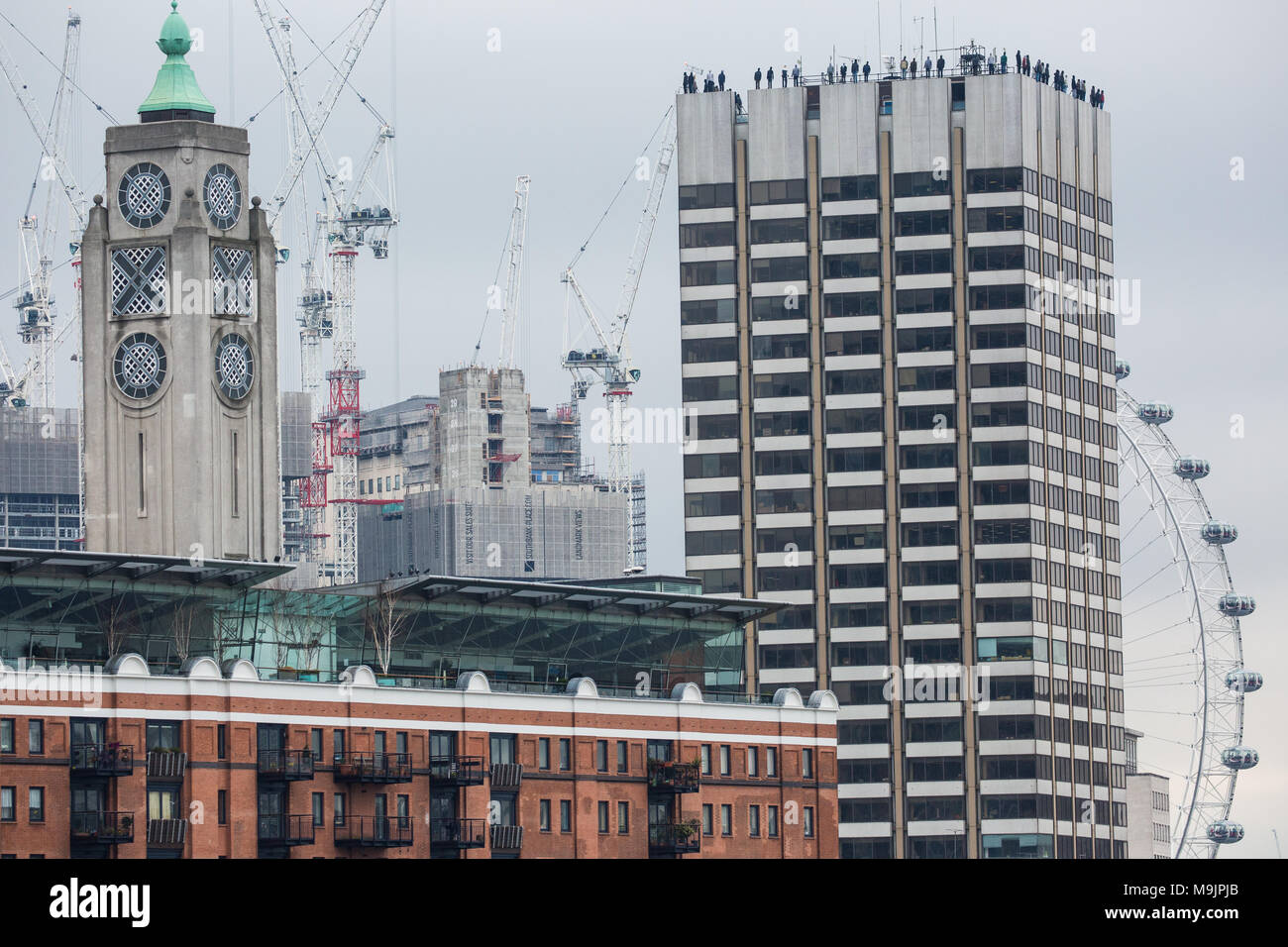 Itv tower south bank hi-res stock photography and images - Alamy
