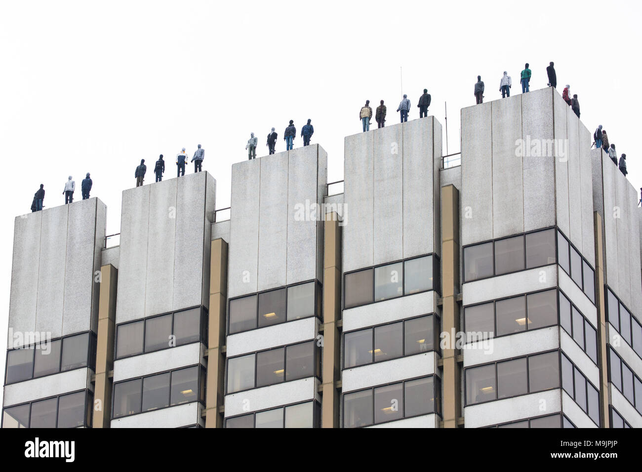 London, UK. 27th March, 2018. 84 life-sized sculptures by Mark Jenkins ...