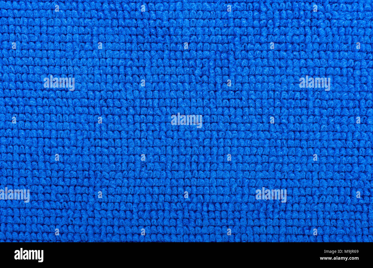 Blue Microfiber Cloth Background Stock Photo - Alamy