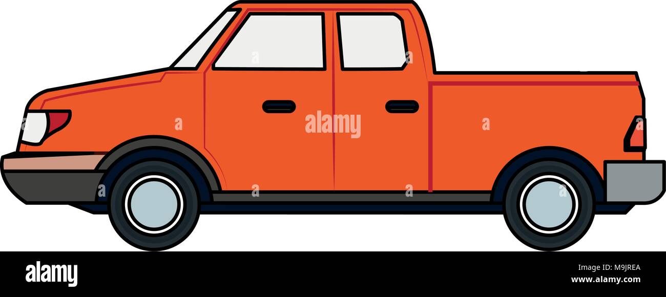 Pick up vehicle vector illustration graphic design Stock Vector Image ...