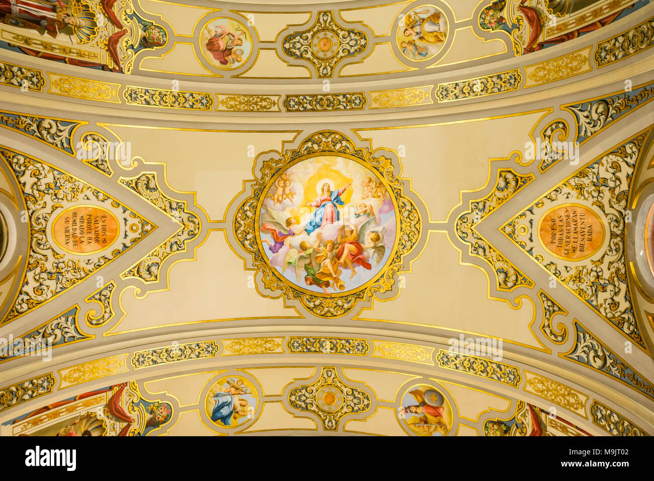 Spanish Painted Ceiling