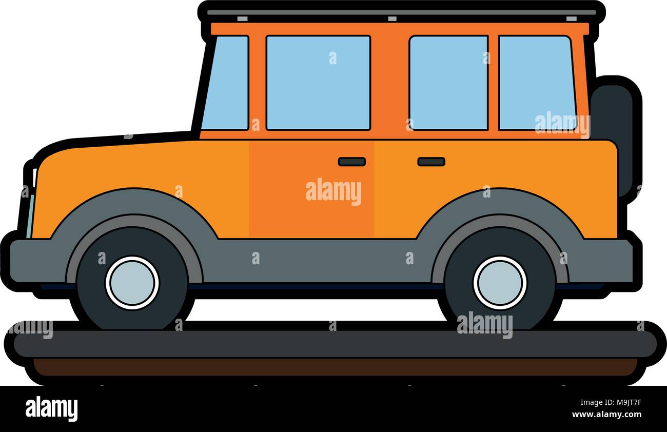 SUV 4x4 vehicle vector illustration graphic design Stock Vector Image ...