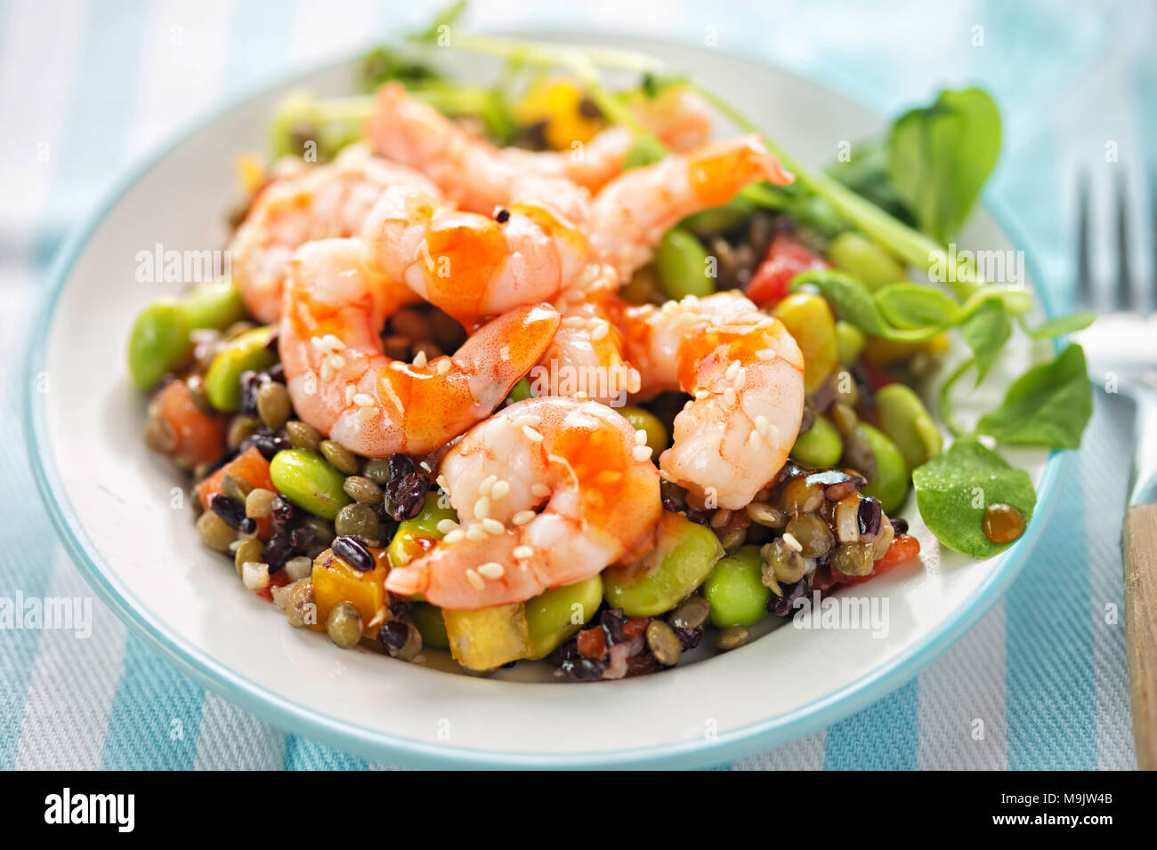 Prawn teriyaki hi-res stock photography and images - Alamy