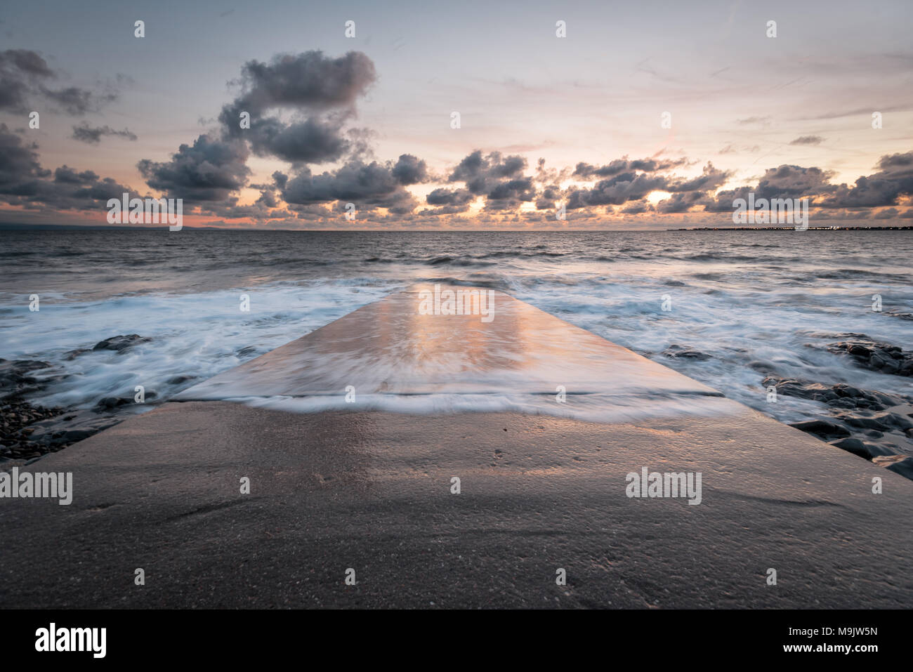 Pathway to the Sea Stock Photo - Alamy