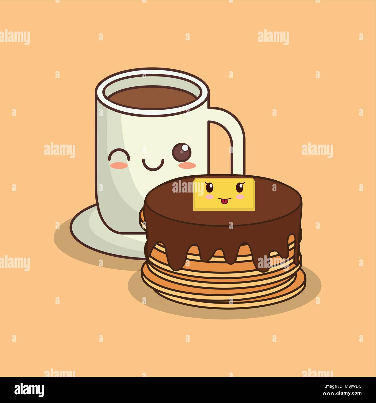 Coffeee menu illustration Stock Vector Images - Alamy