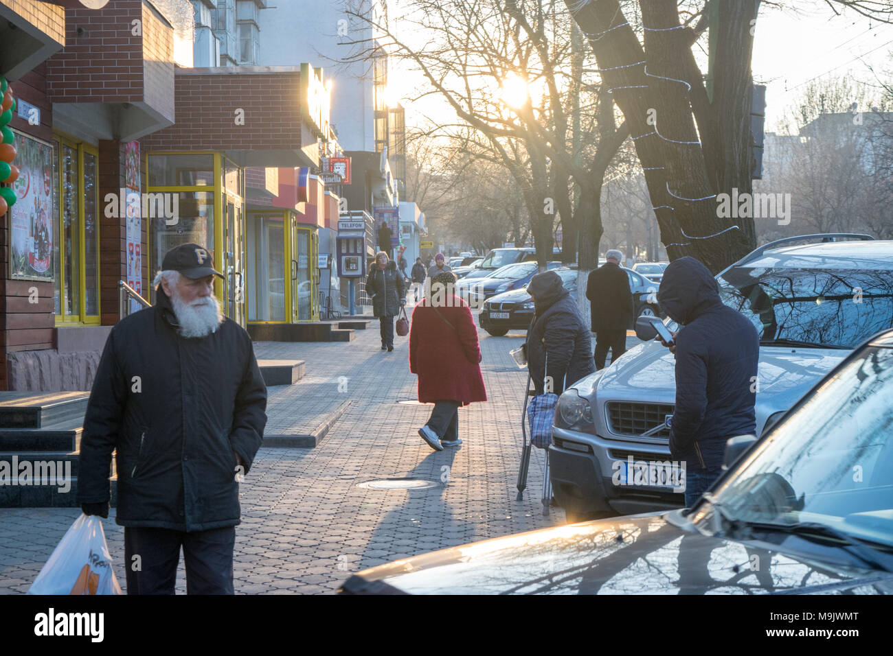 Moldova streets hi-res stock photography and images - Alamy
