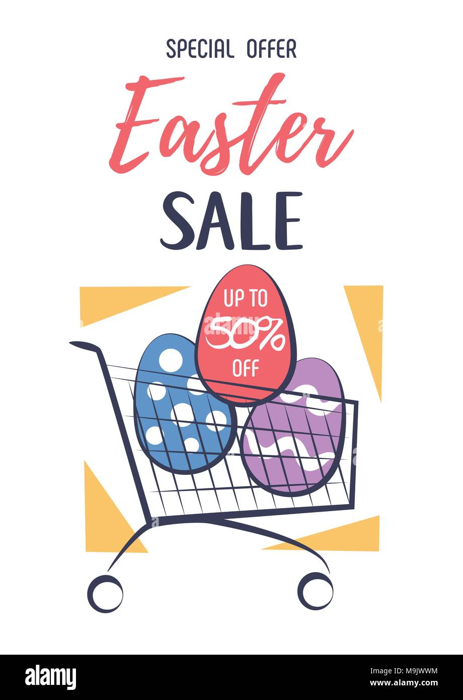 Promo poster color gift Cut Out Stock Images & Pictures - Alamy