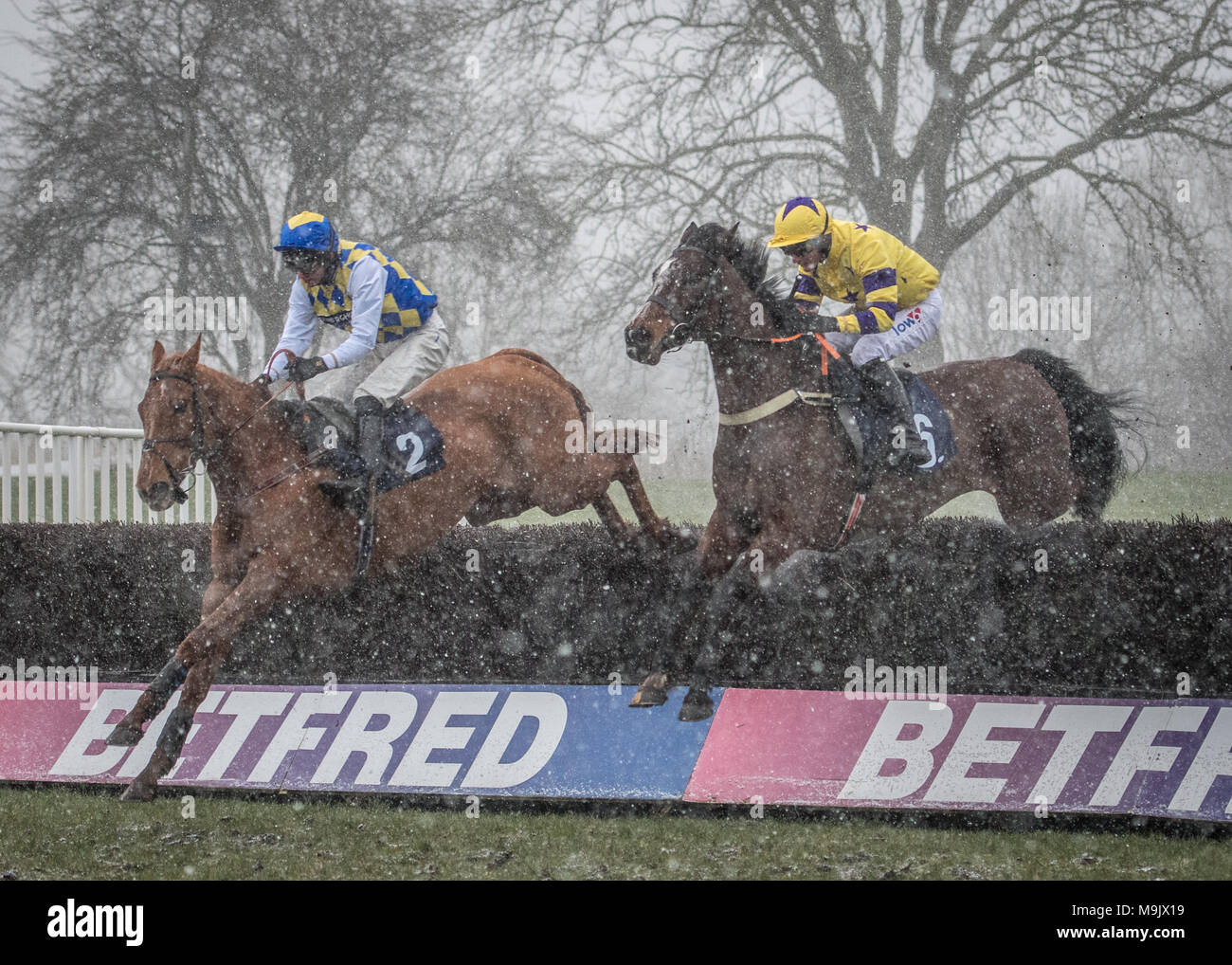 Uttoxeter racecourse hi-res stock photography and images - Alamy
