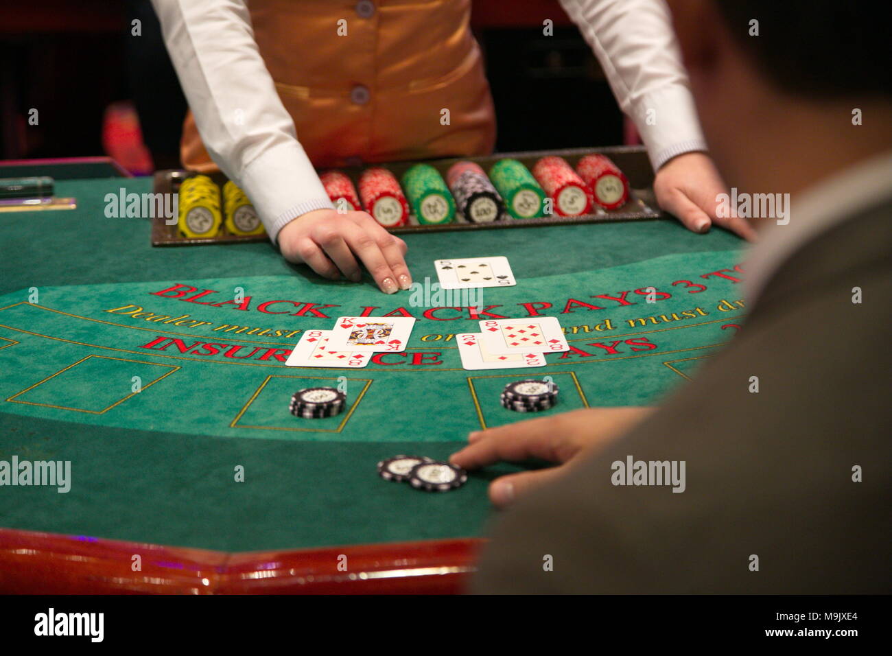 Blackjack Table Wallpaper