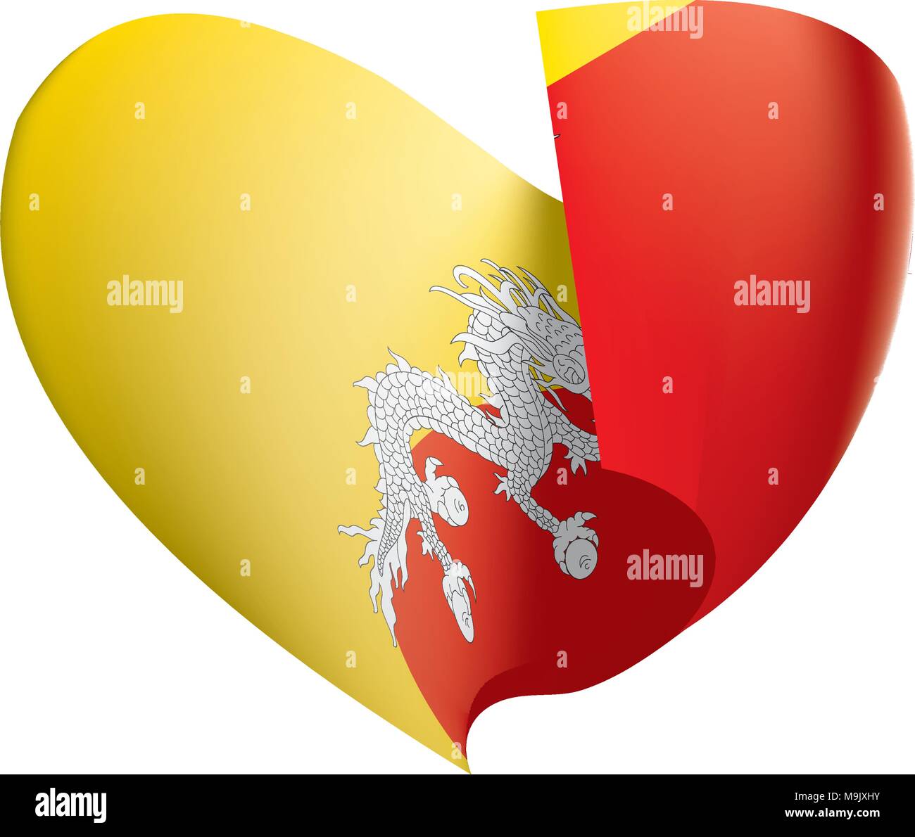 Bhutan flag, vector illustration Stock Vector Image & Art - Alamy