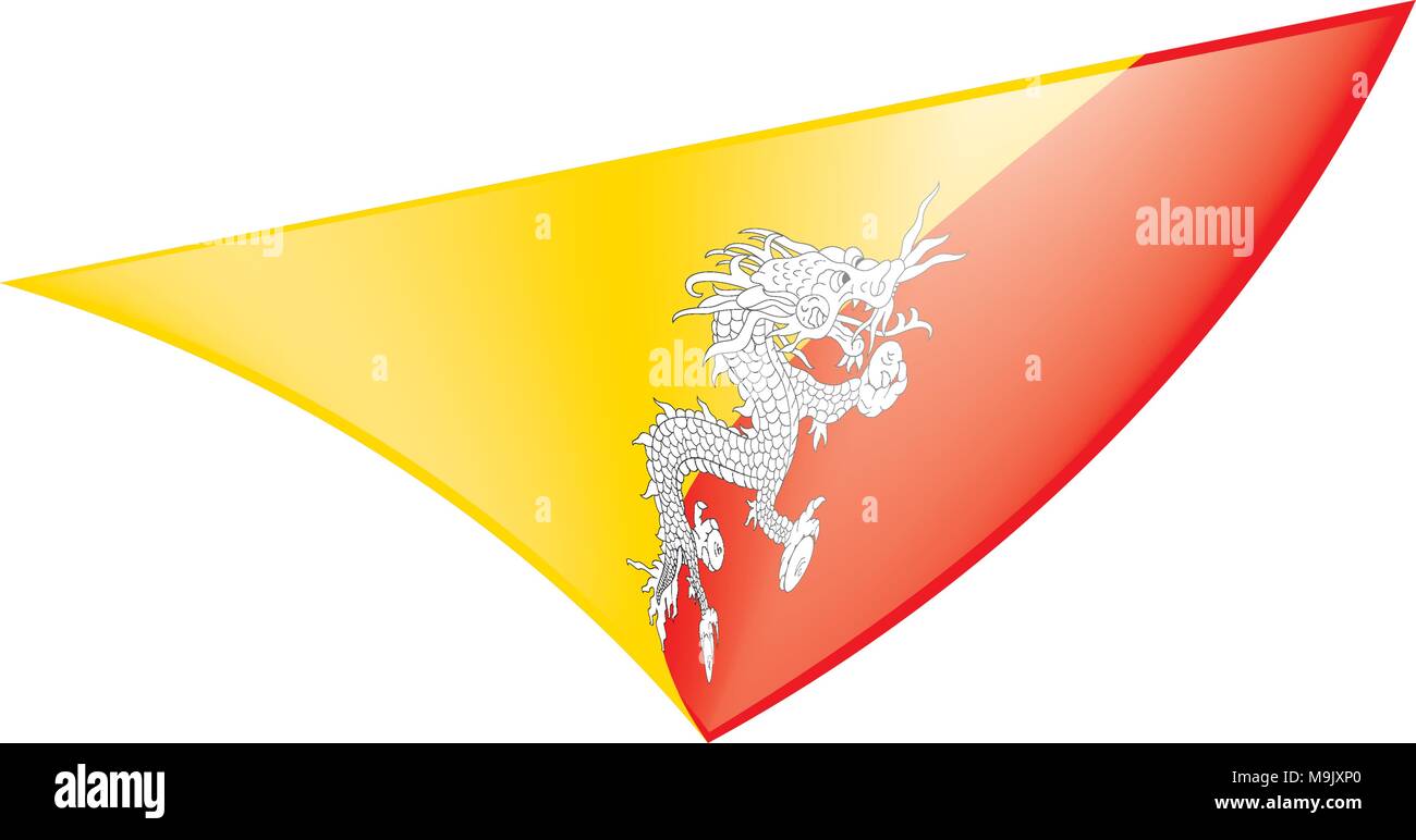 Bhutan flag, vector illustration Stock Vector Image & Art - Alamy
