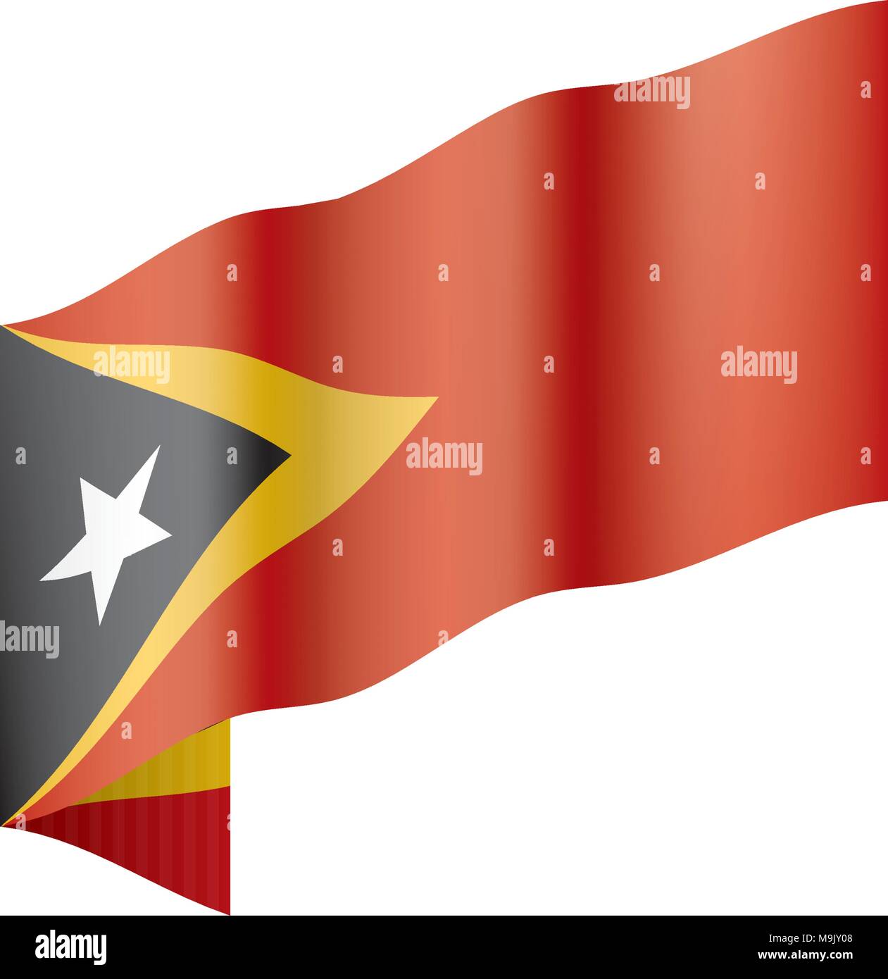 east timor flag, vector illustration Stock Vector Image & Art - Alamy