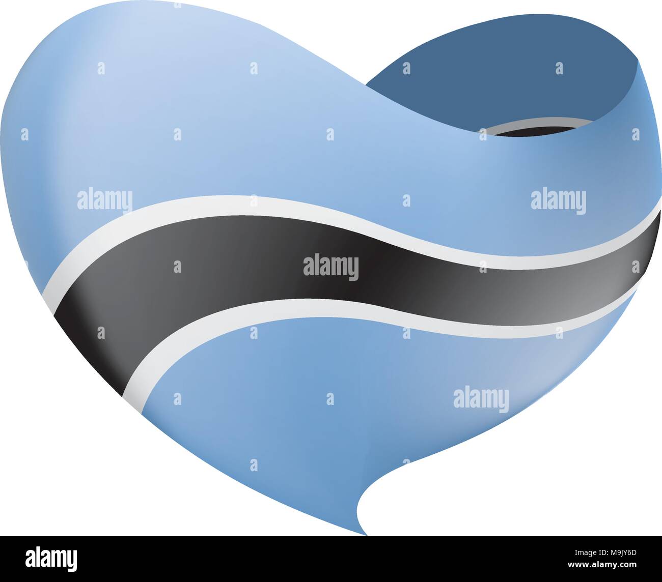Botswana flag, vector illustration Stock Vector Image & Art - Alamy