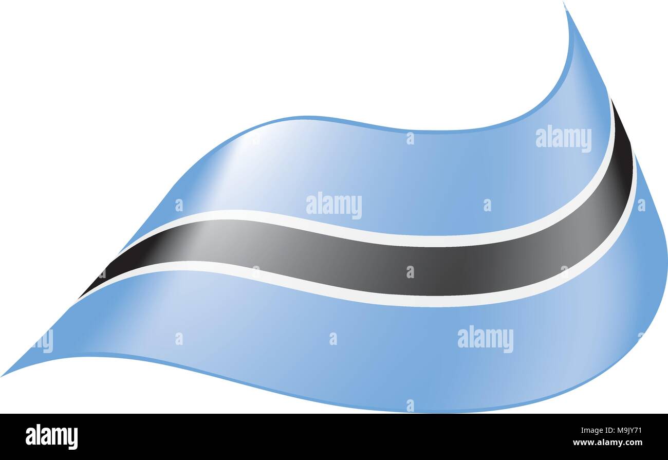 Botswana flag, vector illustration Stock Vector Image & Art - Alamy