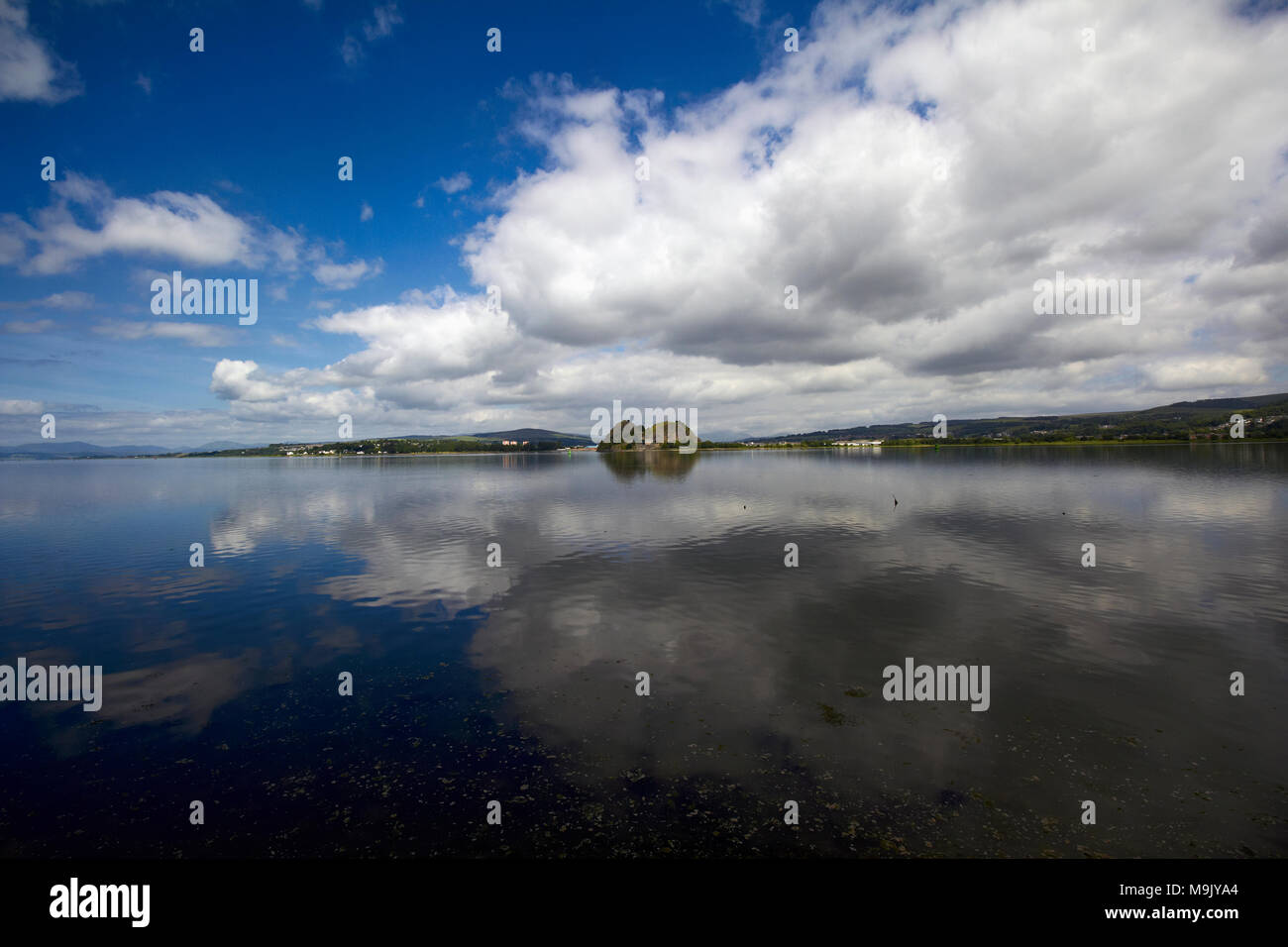 Dumbarton Castle River Clyde Scotland Stock Photo - Alamy