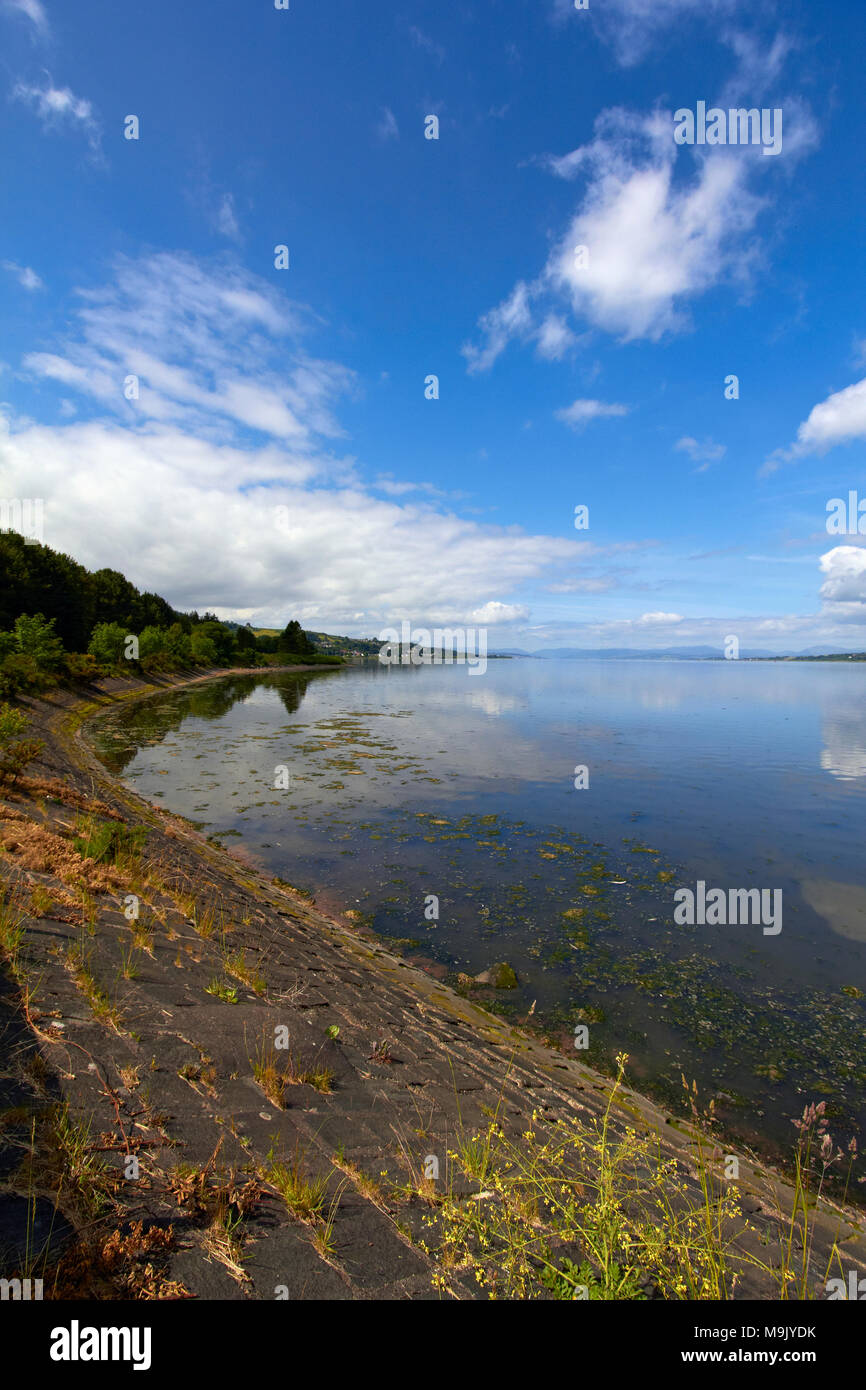 Dumbarton Castle River Clyde Scotland Stock Photo - Alamy