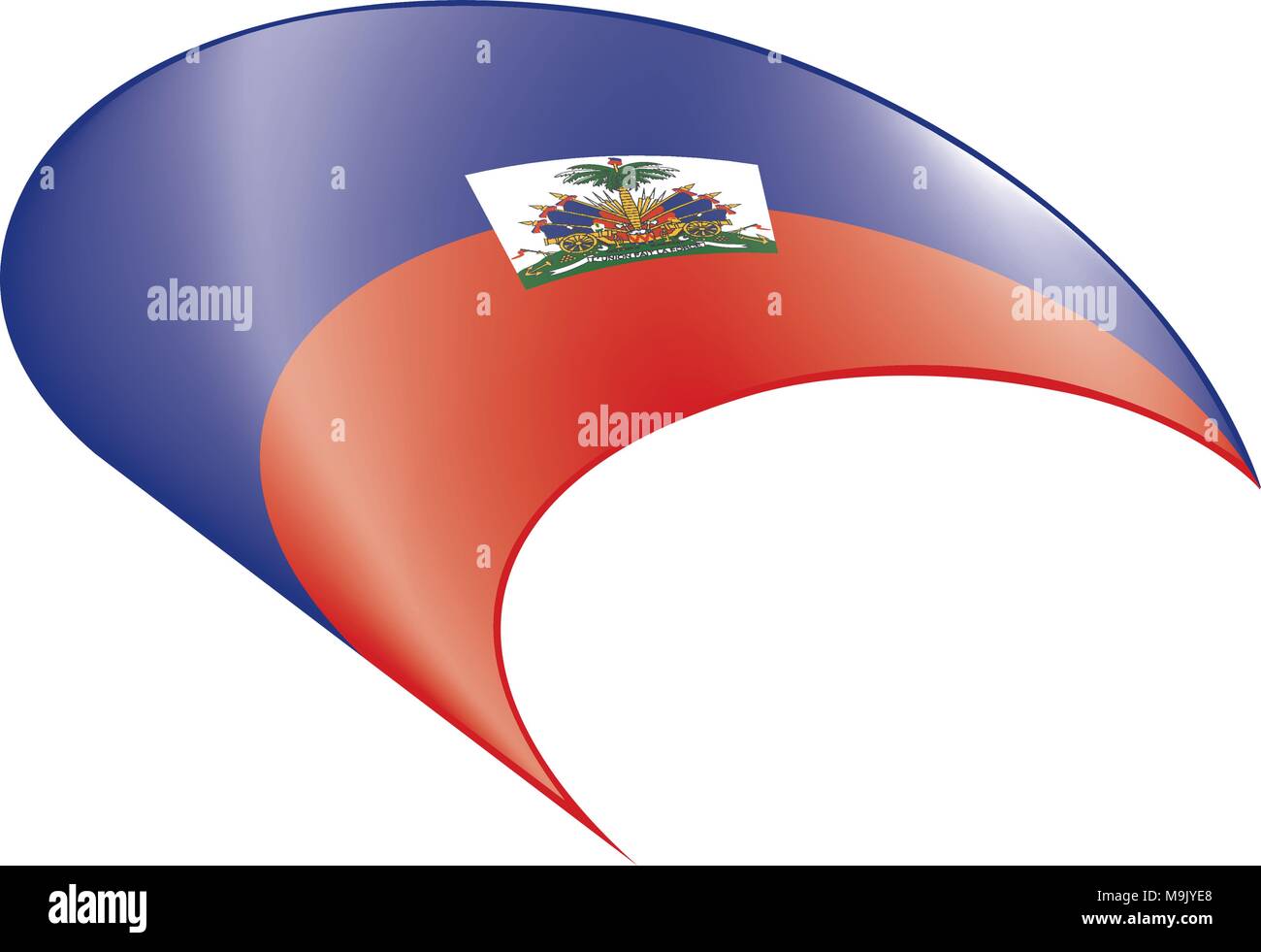 Haiti flag, vector illustration Stock Vector Image & Art - Alamy