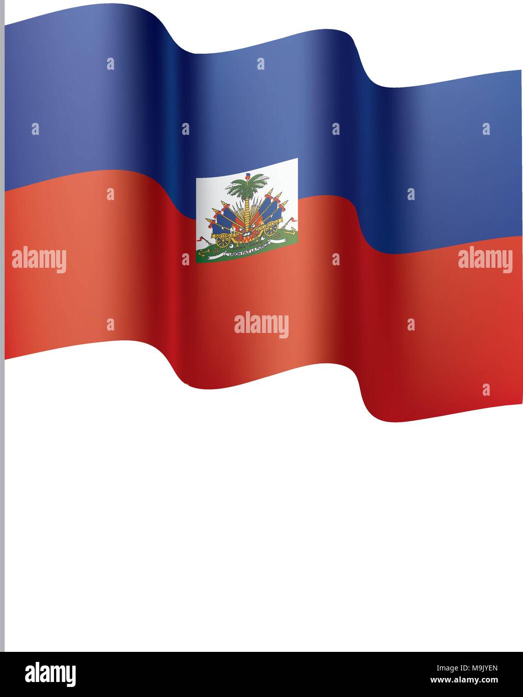 Haiti flag, vector illustration Stock Vector Image & Art - Alamy