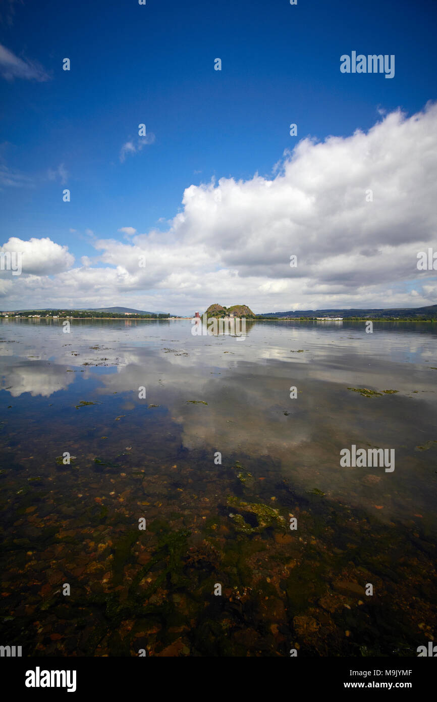 Dumbarton Castle River Clyde Scotland Stock Photo - Alamy