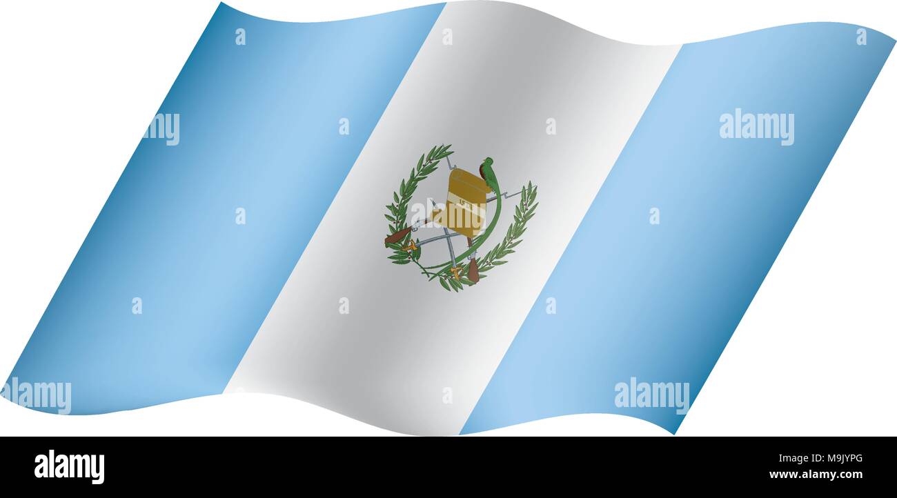 Guatemala flag, vector illustration Stock Vector Image & Art - Alamy