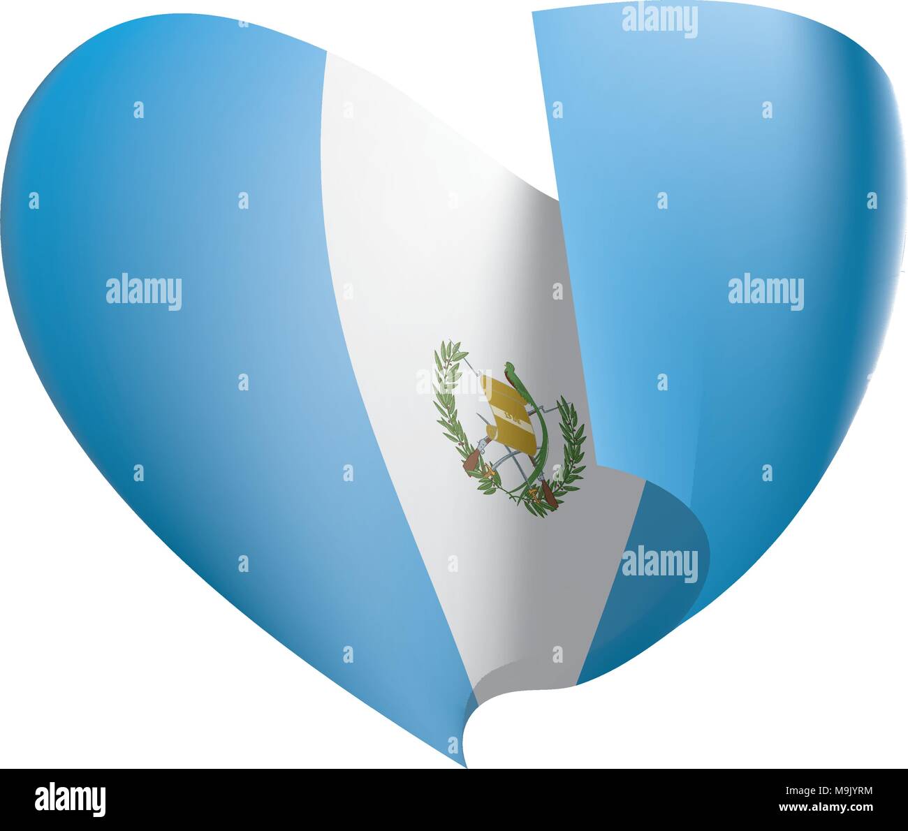 Guatemala flag, vector illustration Stock Vector Image & Art - Alamy