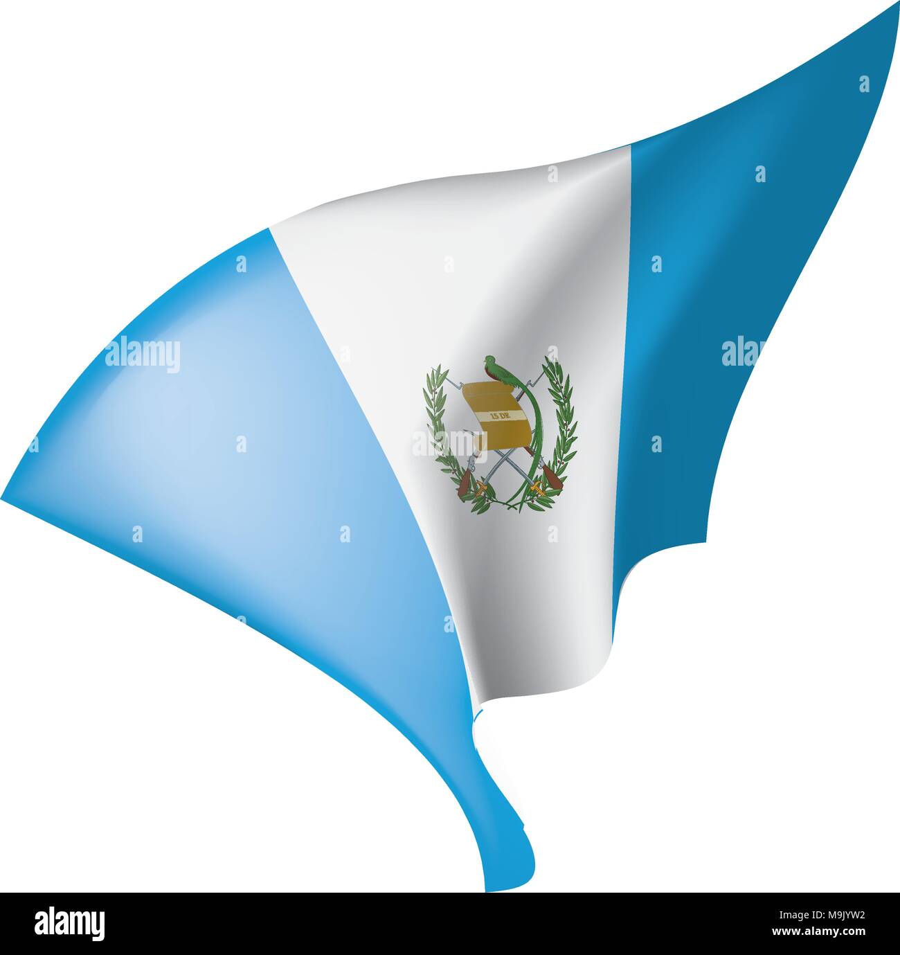 Guatemala flag, vector illustration Stock Vector Image & Art - Alamy