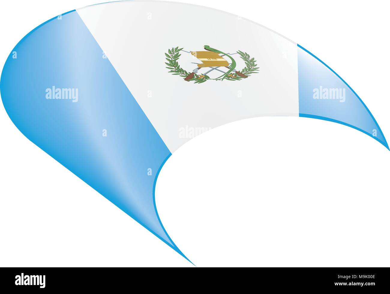 Guatemala flag, vector illustration Stock Vector Image & Art - Alamy