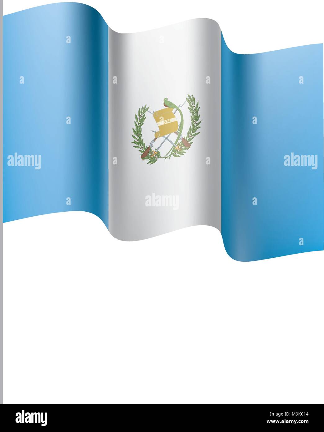 Guatemala flag, vector illustration Stock Vector Image & Art - Alamy