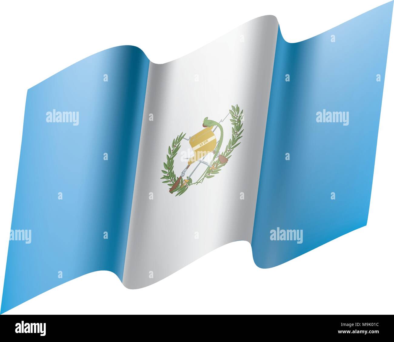 Guatemala flag, vector illustration Stock Vector Image & Art - Alamy