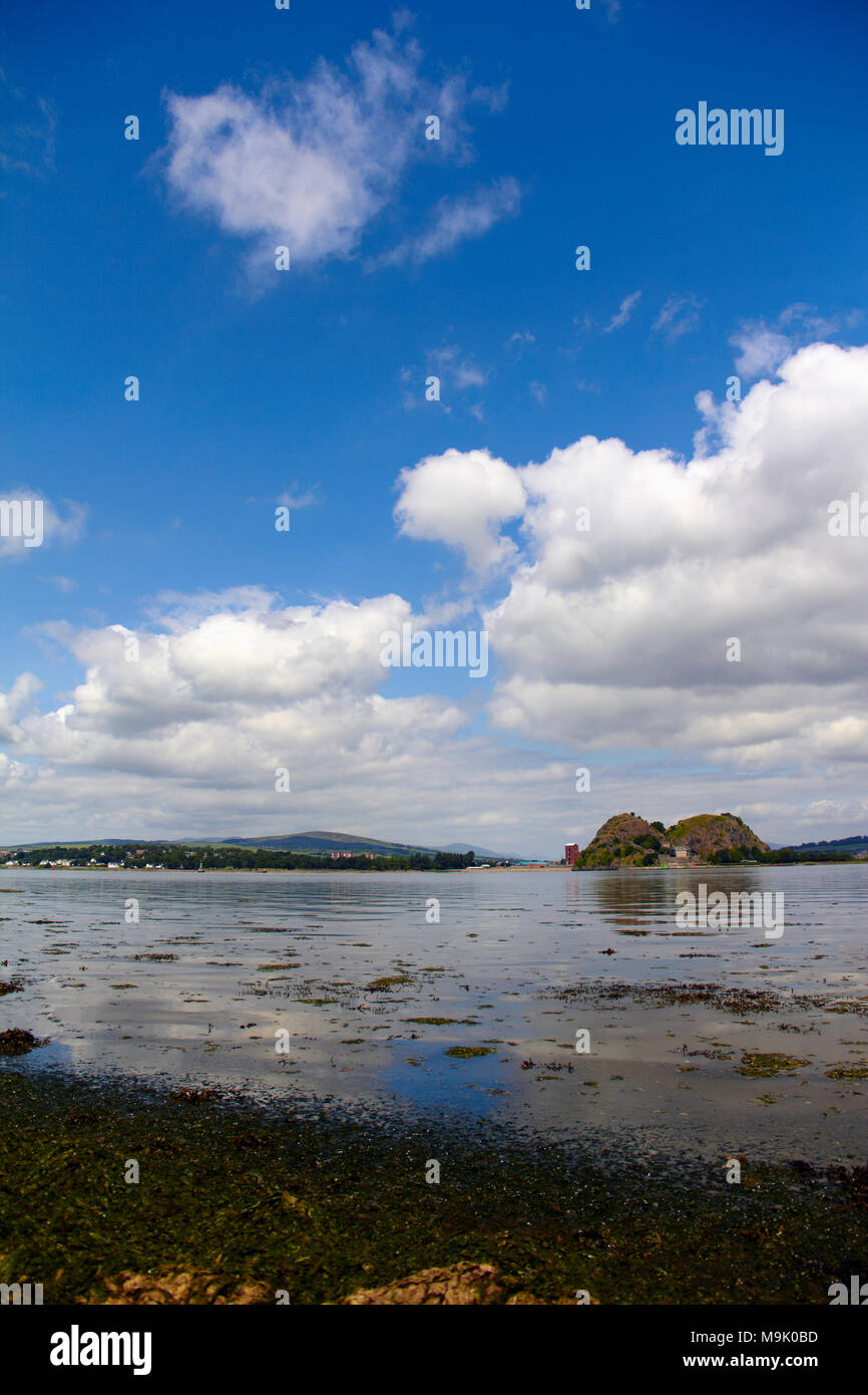 Dumbarton Castle River Clyde Scotland Stock Photo - Alamy