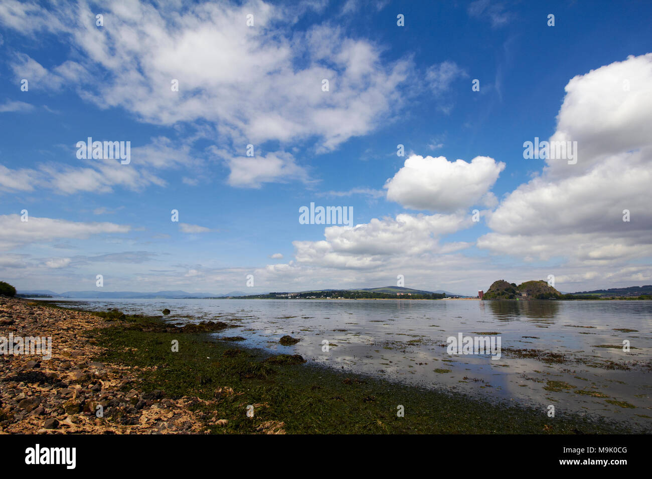 Dumbarton Castle River Clyde Scotland Stock Photo - Alamy