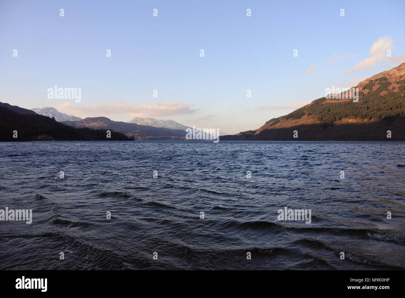 Scottish sunset loch lomond hi-res stock photography and images - Alamy