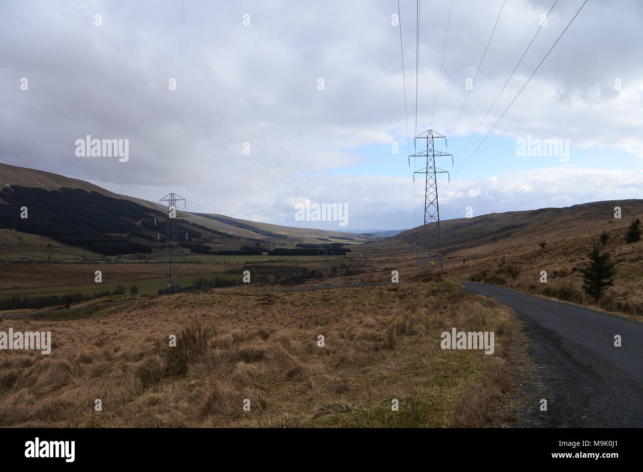 Scottish glen scotland landscapes hi-res stock photography and images ...