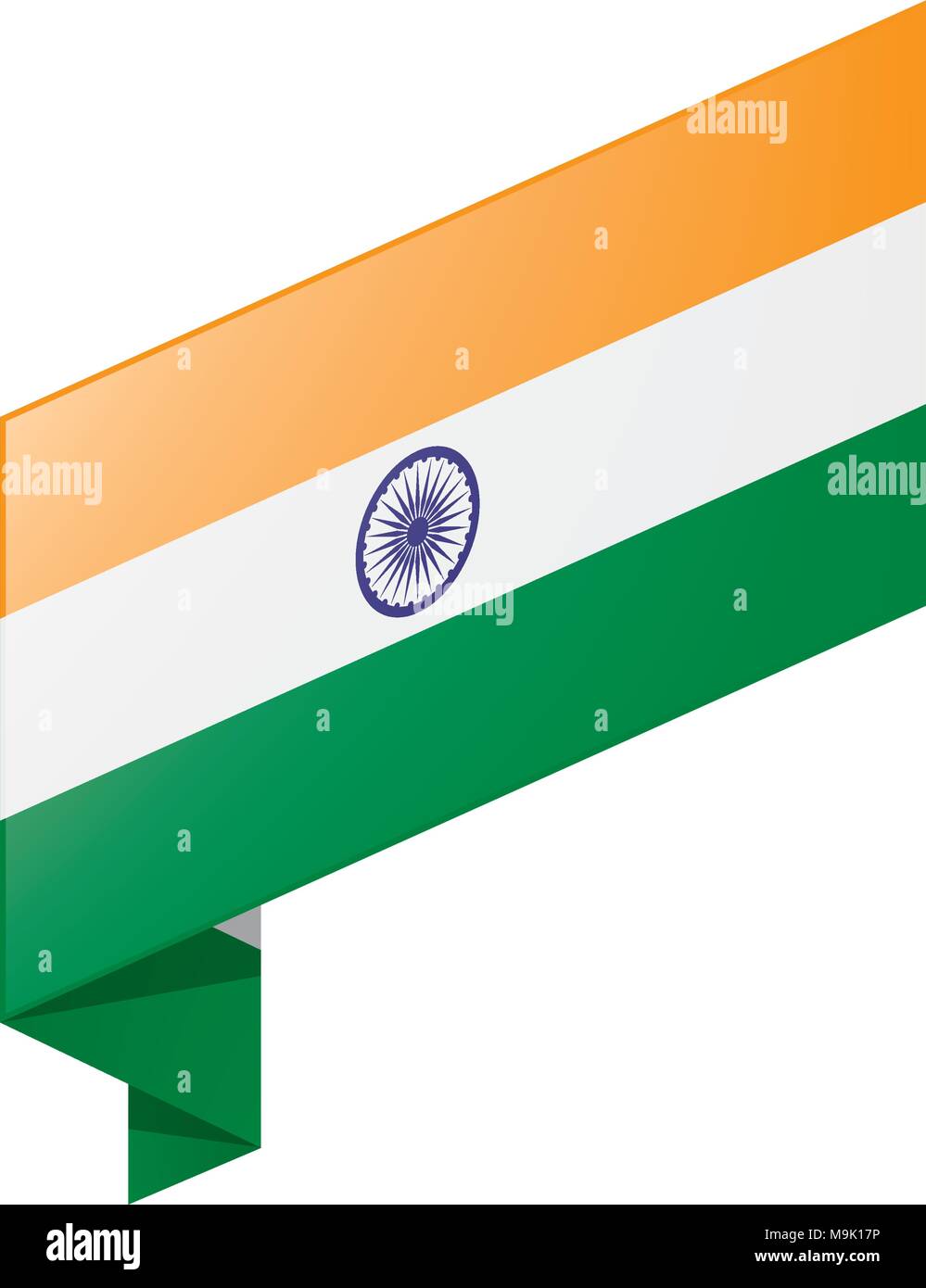 India flag, vector illustration Stock Vector Image & Art - Alamy