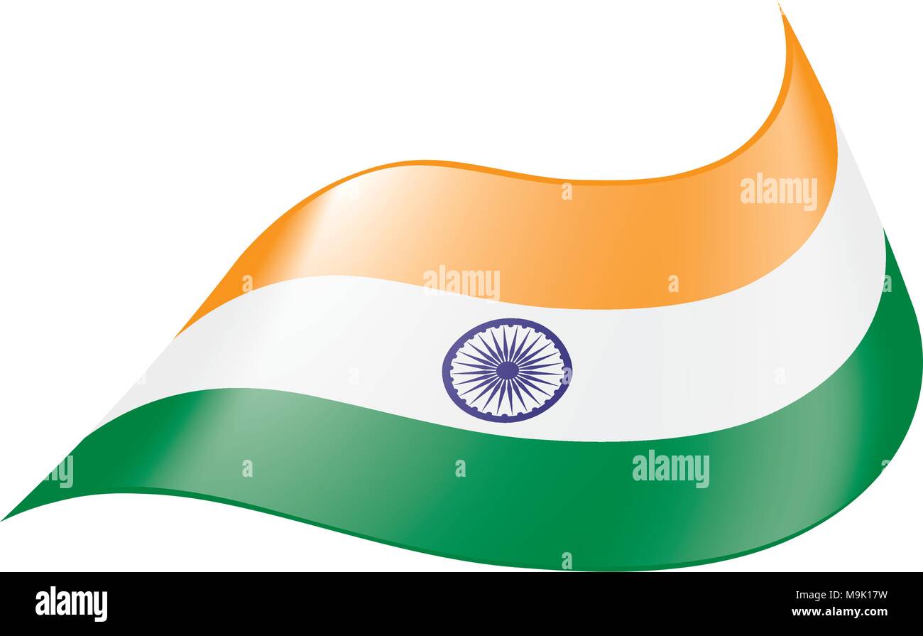 India flag, vector illustration Stock Vector Image & Art - Alamy