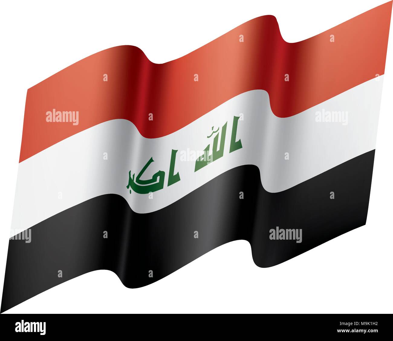 Black flag of islam Stock Vector Images - Alamy