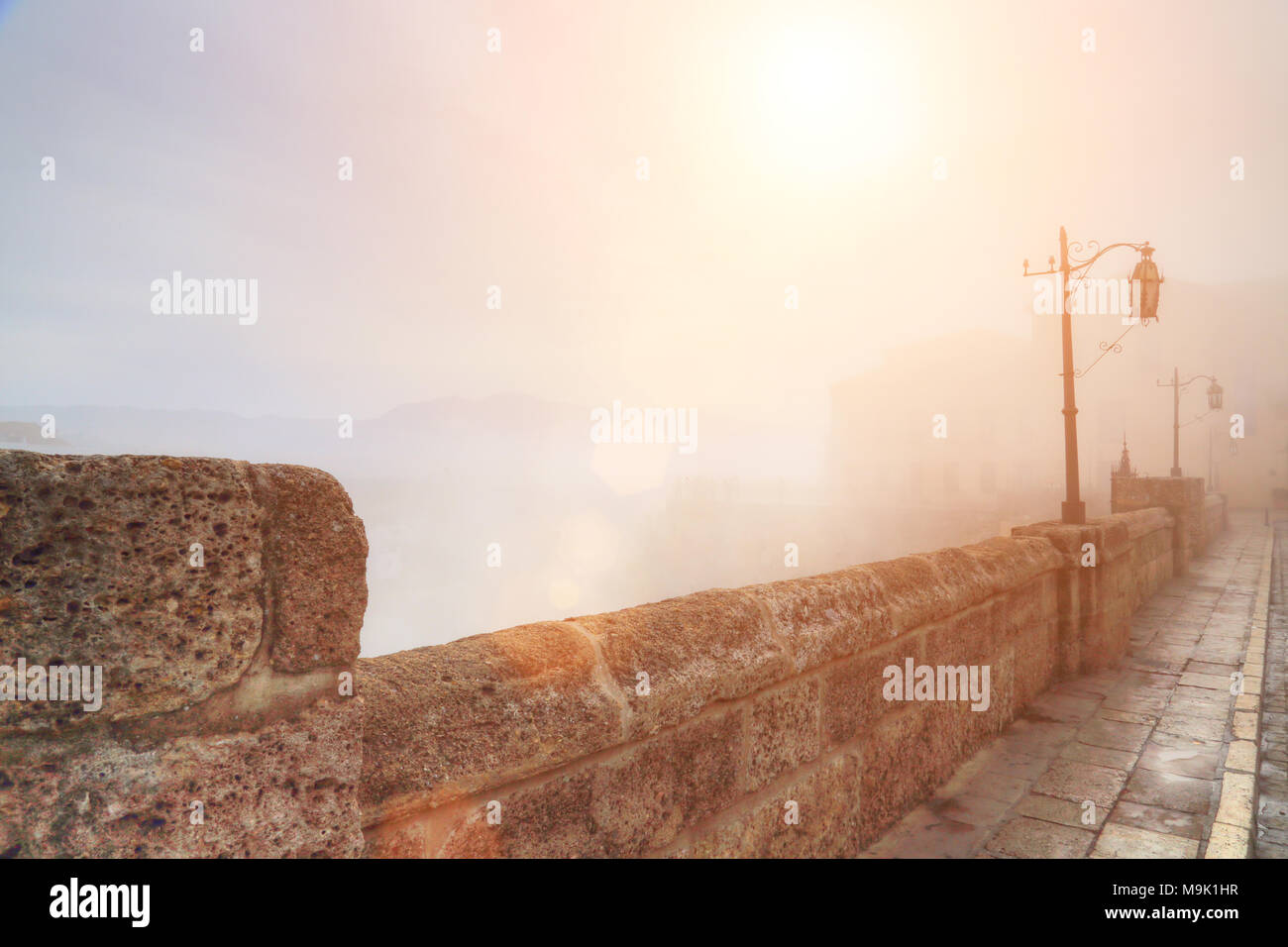 Ronda, Puente Nuevo Arch (Puente Nuevo Bridge Stock Photo - Alamy