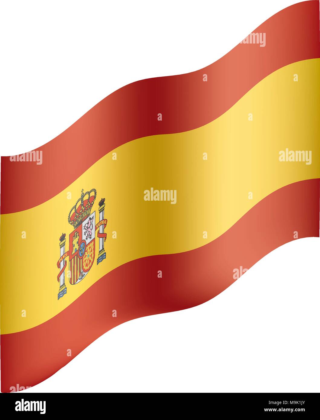 spain flag, vector illustration Stock Vector Image & Art - Alamy