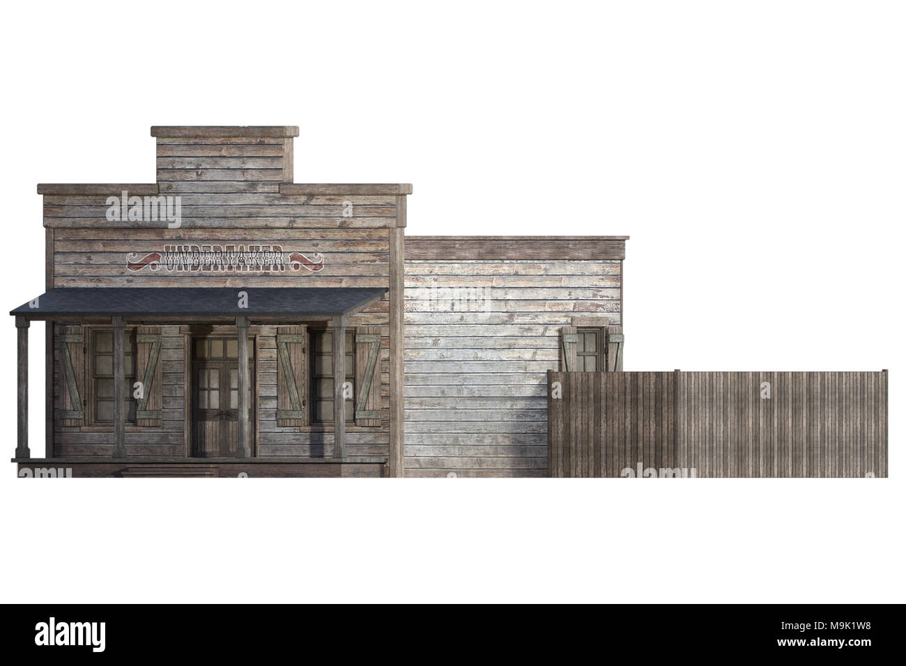 Exterior old building on Cut Out Stock Images & Pictures - Alamy