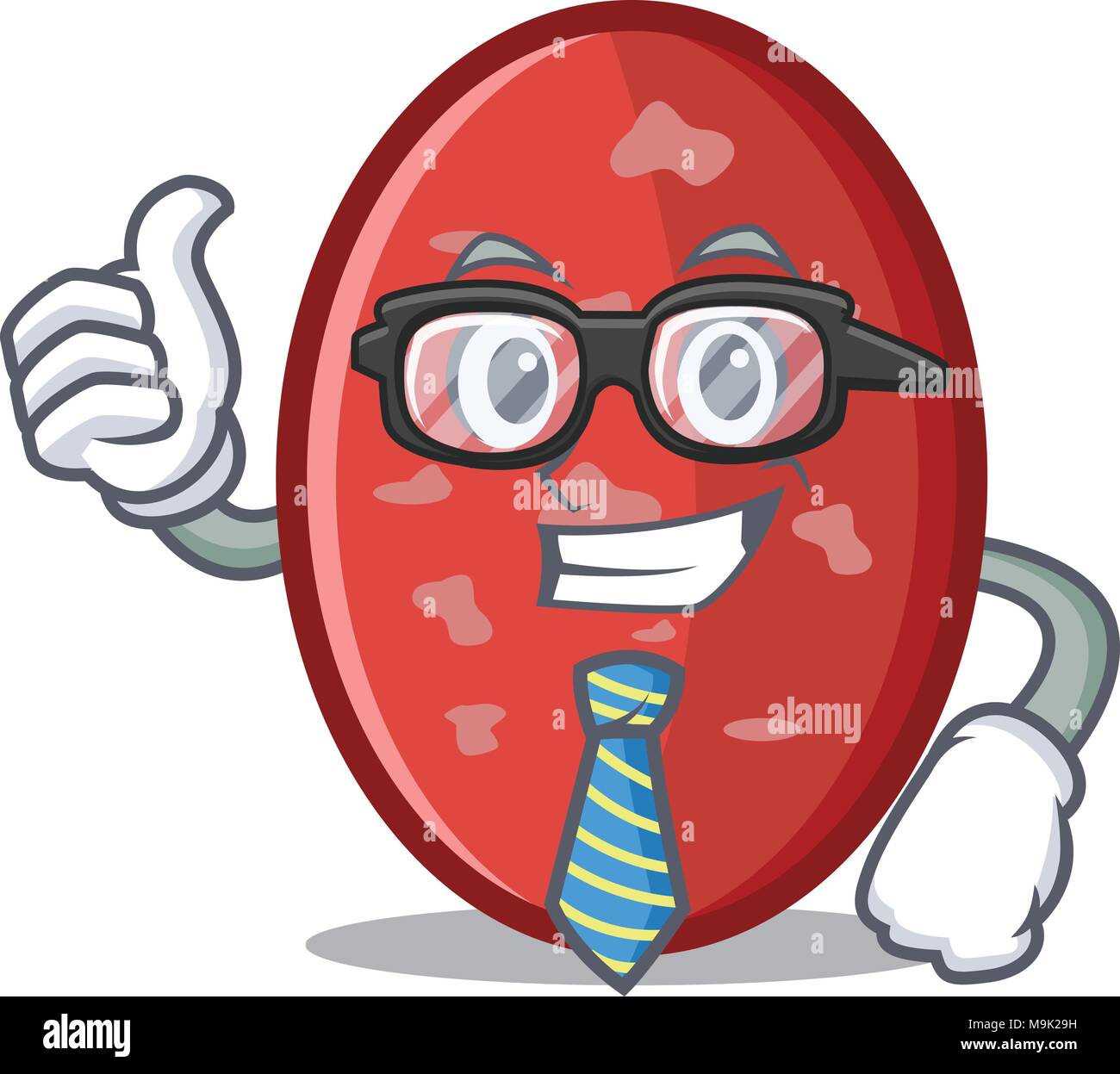 Businessman salami character cartoon style Stock Vector Image & Art - Alamy