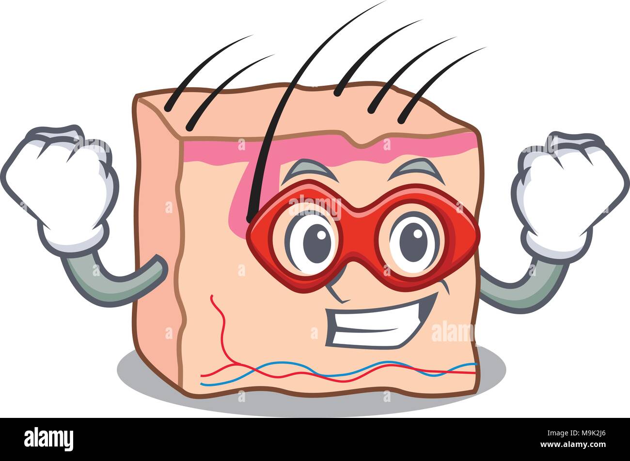 Super hero skin character cartoon style Stock Vector Image & Art - Alamy