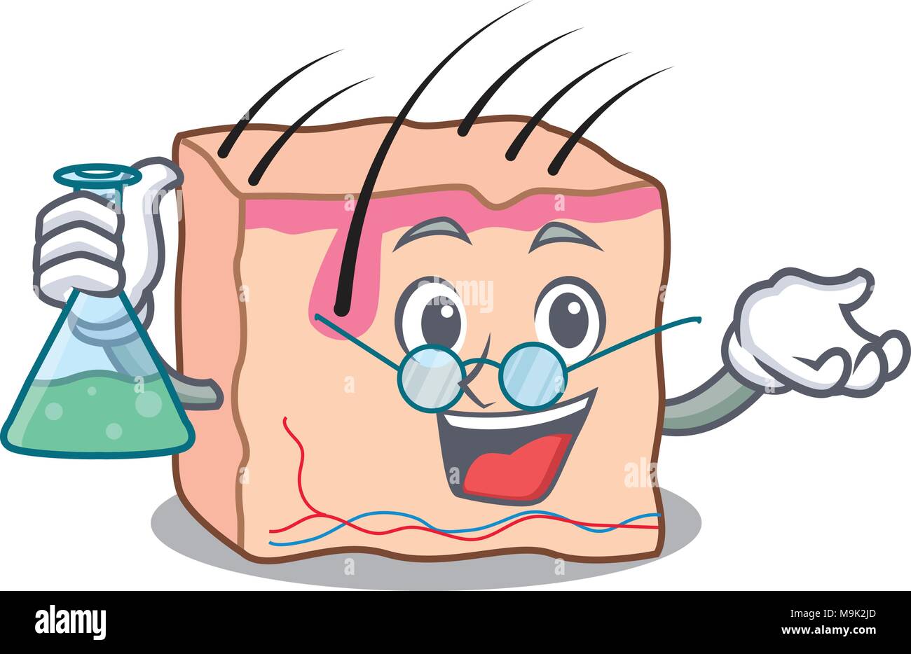 Professor skin character cartoon style Stock Vector Image & Art - Alamy