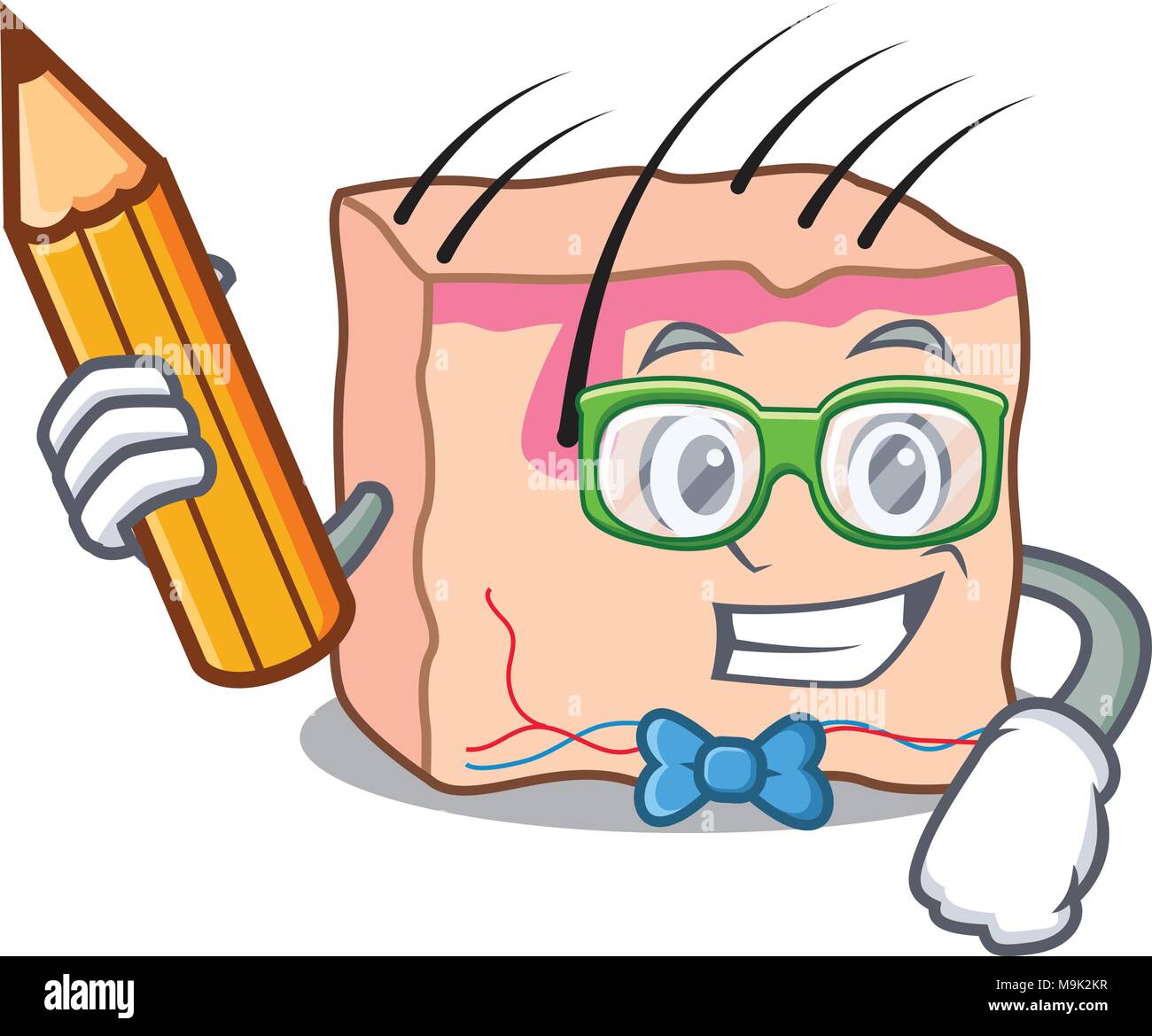 Student skin character cartoon style Stock Vector Image & Art - Alamy