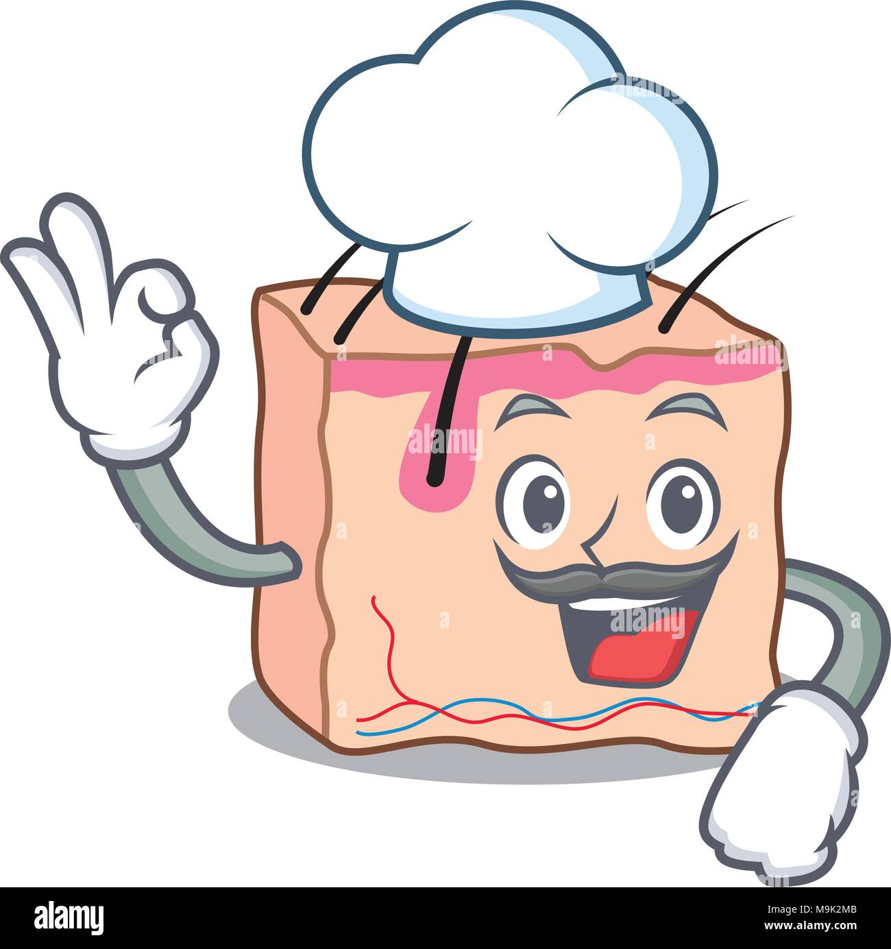 Chef skin character cartoon style Stock Vector Image & Art - Alamy