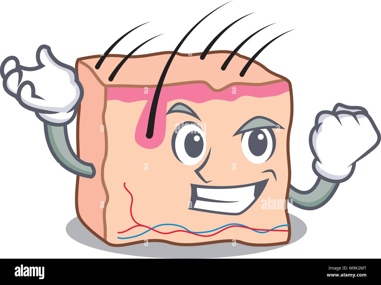 Successful skin character cartoon style Stock Vector Image & Art - Alamy