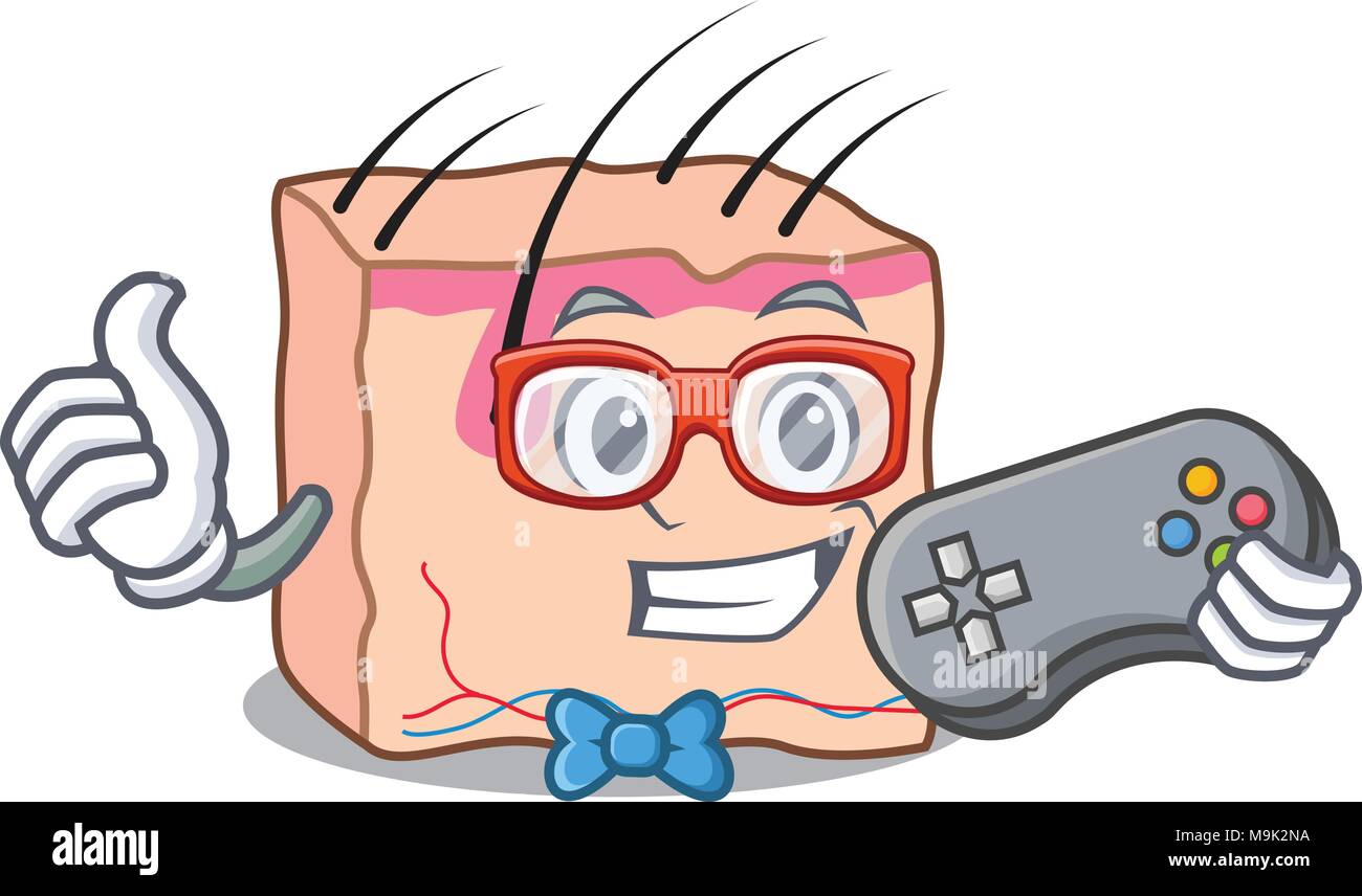 Gamer skin mascot cartoon style Stock Vector Image & Art - Alamy